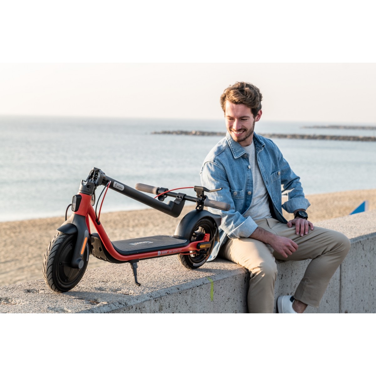 Trotinetă electrică Ninebot by Segway Kickscooter D28E negru cu ...